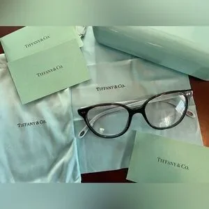 Tiffany & Co. | Accessories | Tiffany Co Tf 254 8232 Black W Silver ...